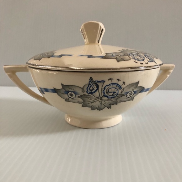 Edwin M. Knowles | Dining | Vintage Cream And Sugar Hostess Fine China ...